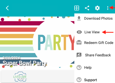 What is LiveView Photo Streaming? – LiveShare
